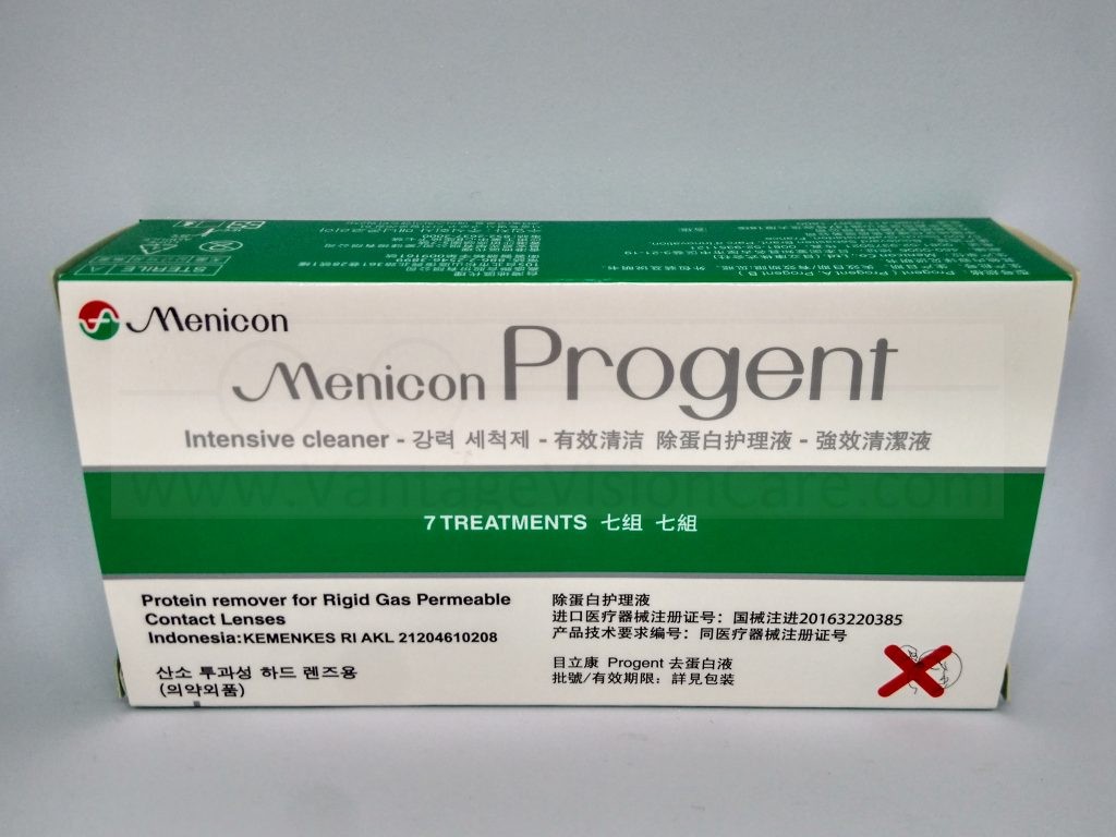 Menicon Progent (Intensive Cleaner) | Vantage Vision Care Optometrist